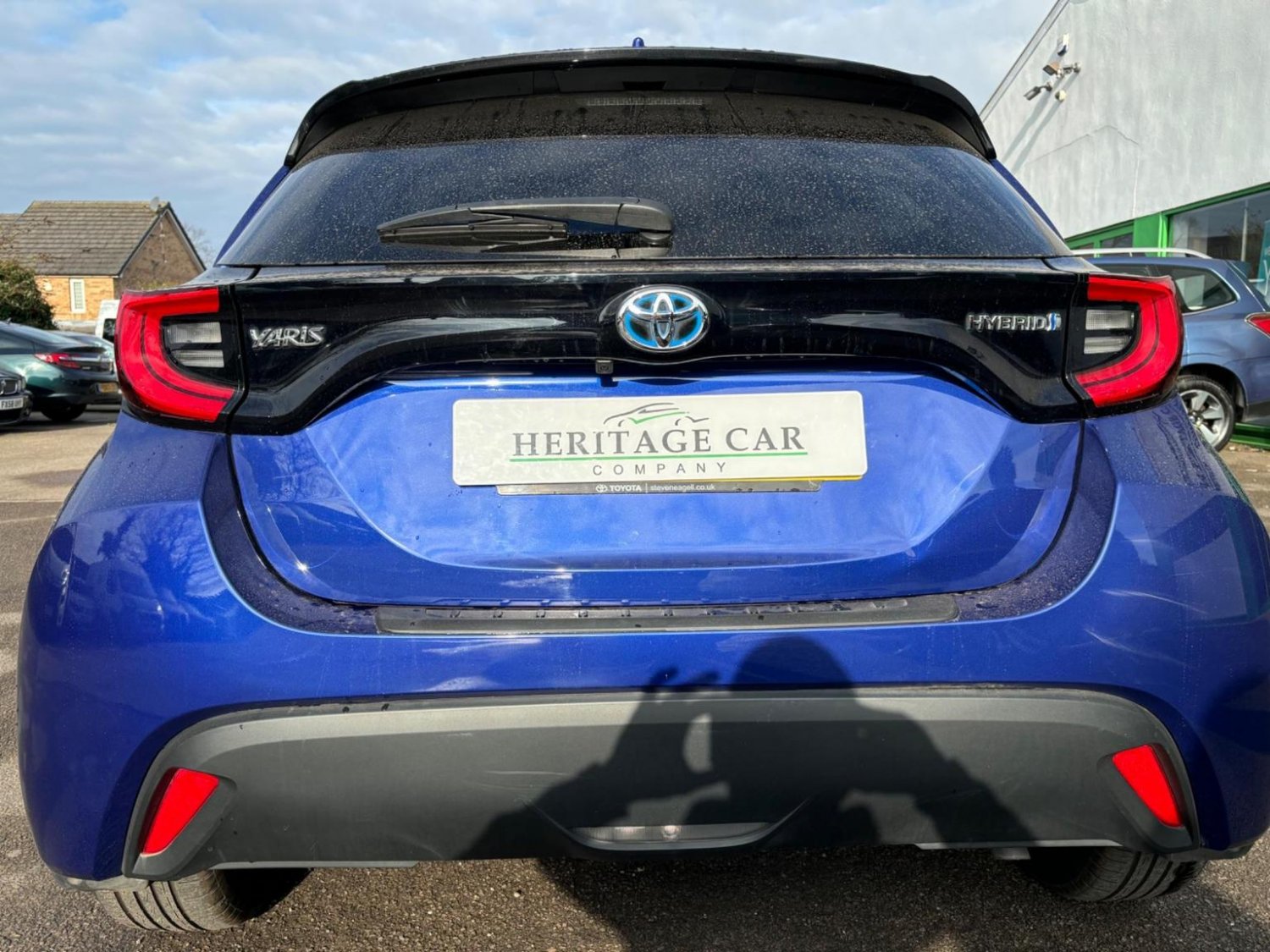 Used TOYOTA YARIS 2022 Blue for sale - £10995 in Coventry, West ...